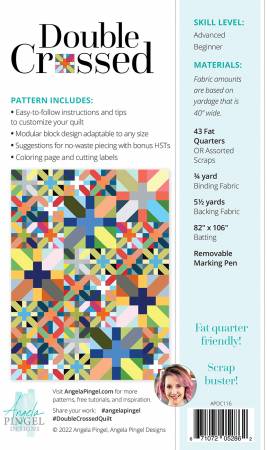 Double Crossed Quilt Pattern – Sewing Party