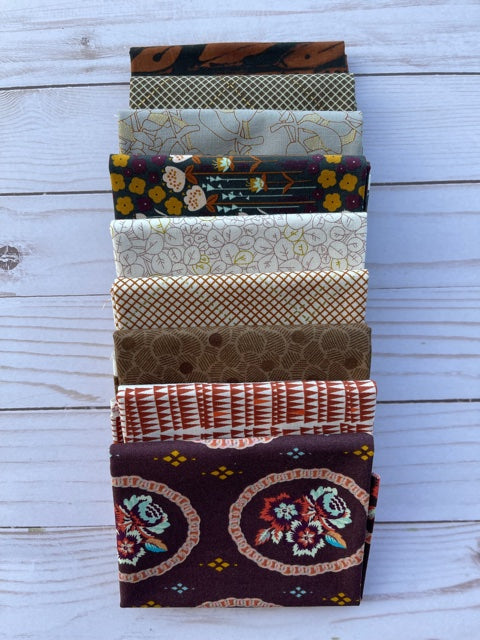 Brown Fat Quarter Precut Bundle – Sewing Party