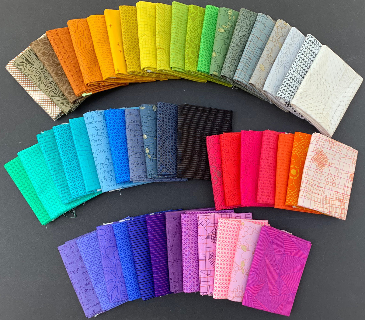 Color Palette Fat Eighths Bundle – Sewing Party