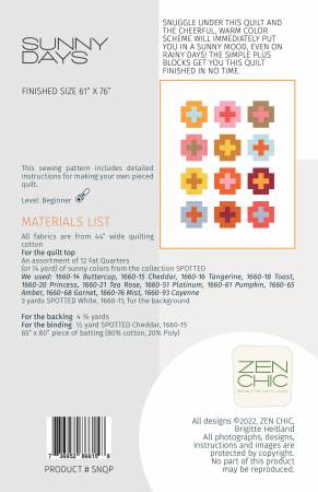 Sunny Days Quilt Pattern – Sewing Party